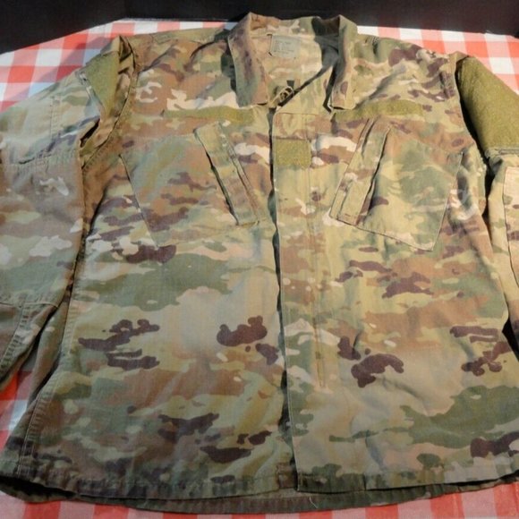 Jackets & Coats | Usaf Army Scorpion Ocp Combat Tactic Szmedium Jacket ...